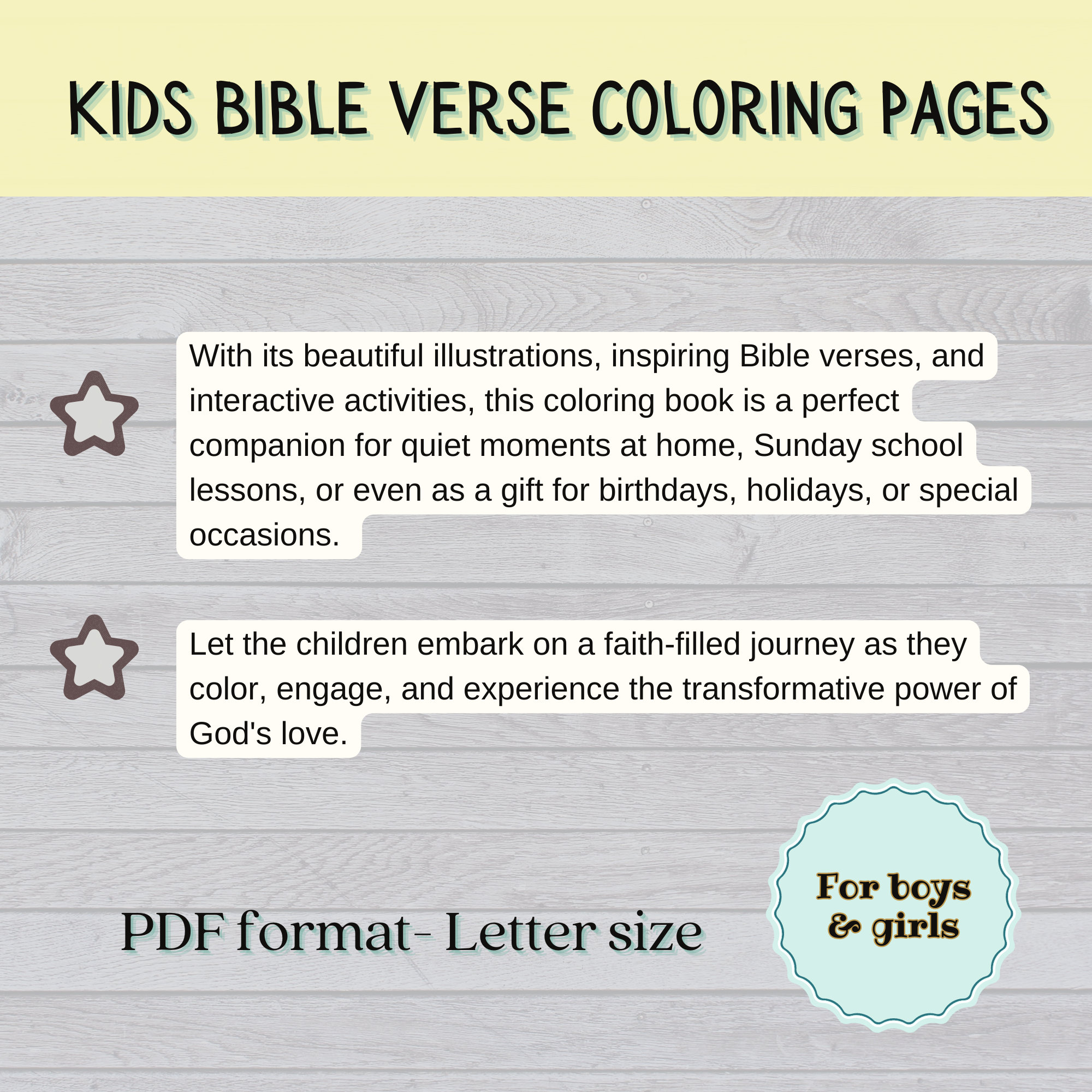 30 Bible Verse Coloring Pages Christian Kids Coloring Pages - Etsy
