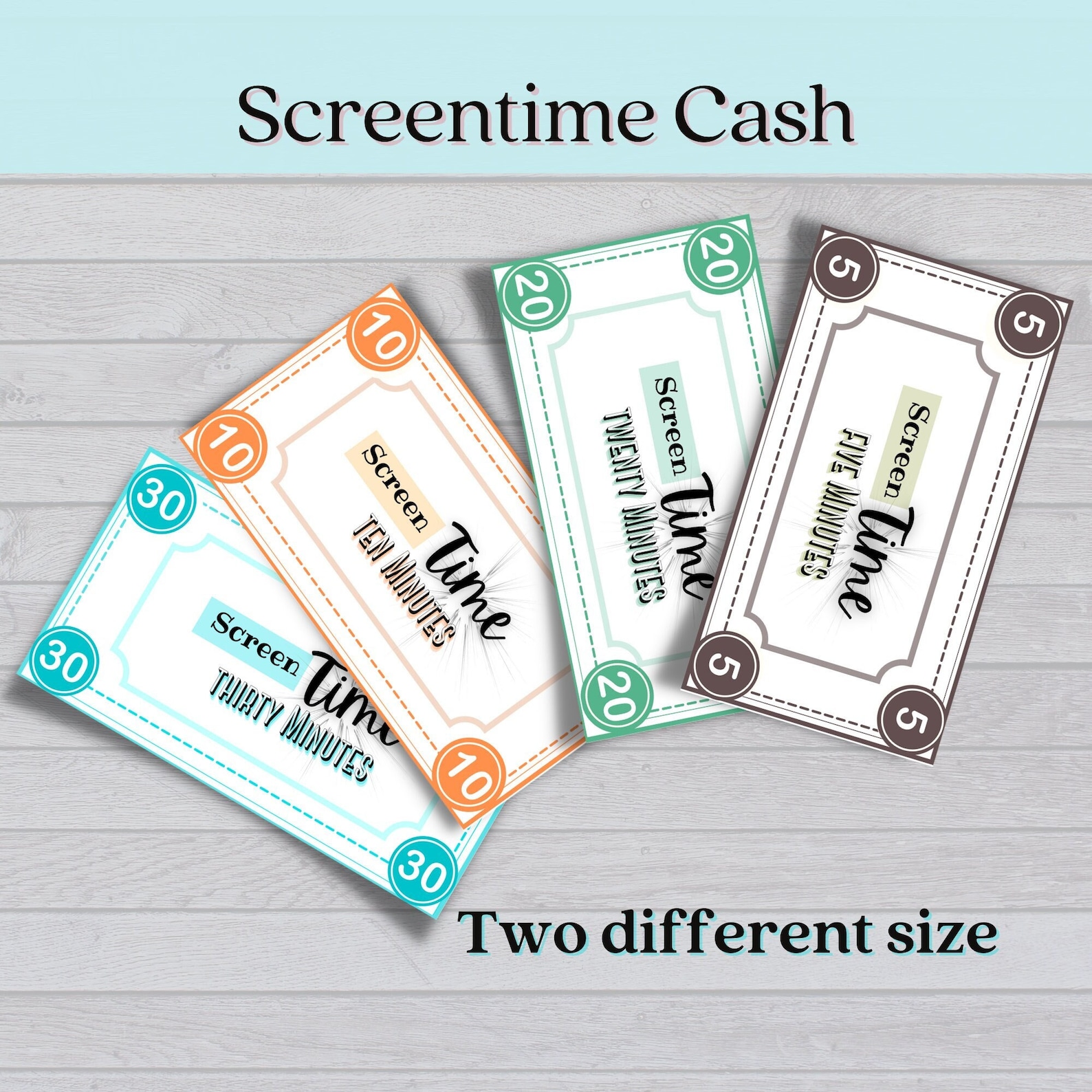 Screen Time Bucks | Family Screen Time | Screen Time Rules | Screentime ...