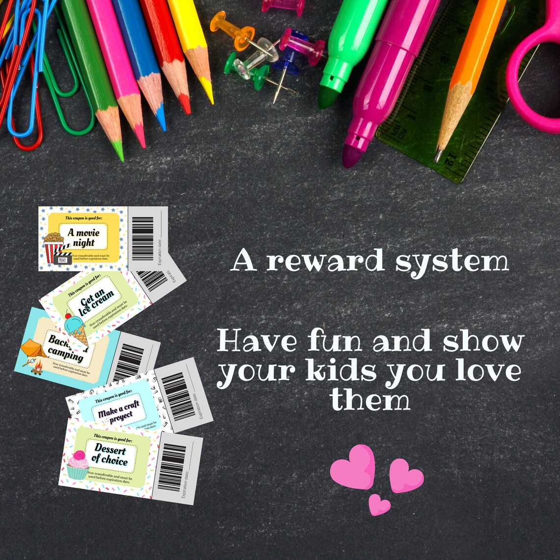 Kids Reward Coupons | Printable Love Coupons | Coupons for Kids ...