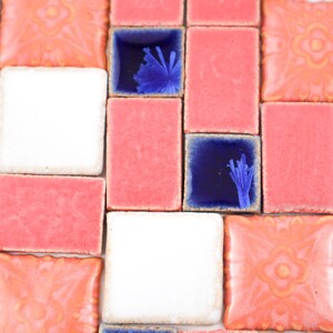 Relief Cookie Tiles Handmade Ceramic Tiles for Mosaic Design. - Etsy