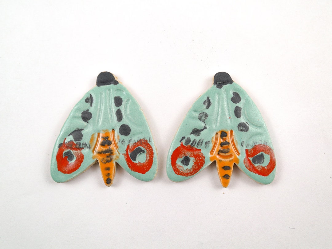 Catie's Ring of Fire Fireflies Handmade Ceramic Tiles for Mosaic Design ...