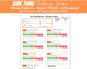 Sure Thing Tracker - Etsy