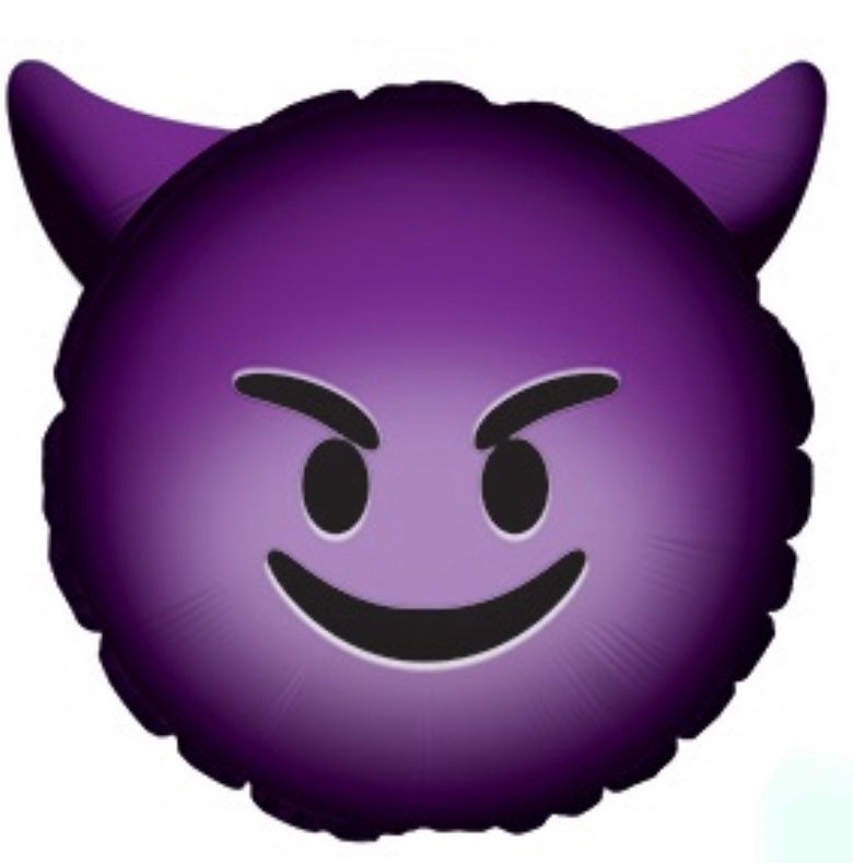 Purple Devil Smiley