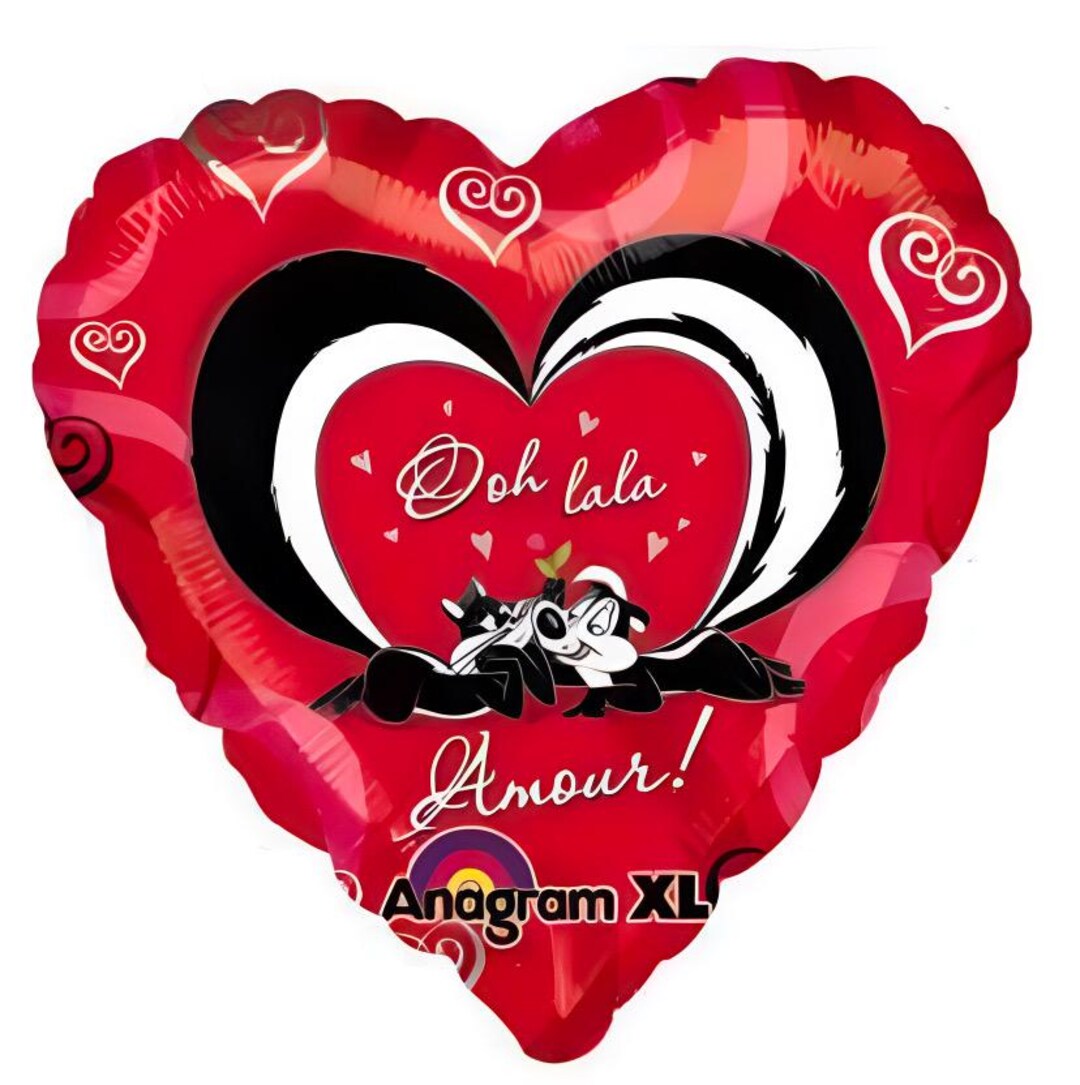 32” 81cm Gigantic Pepe and Penelope Foil Balloon - Etsy