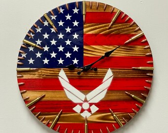 American Flag Clocks - Etsy