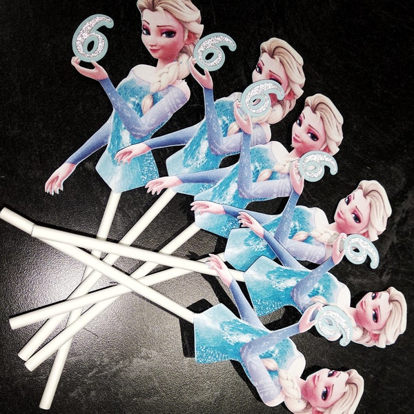Elsa Cake Topper - Etsy Canada