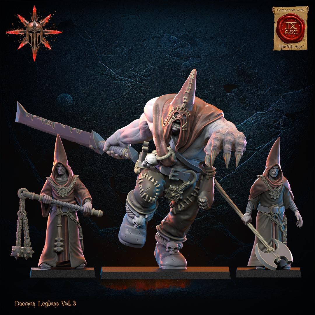 Blessed 1, Daemon Legions Vol.3 Lost Kingdom Miniatures Resin ...