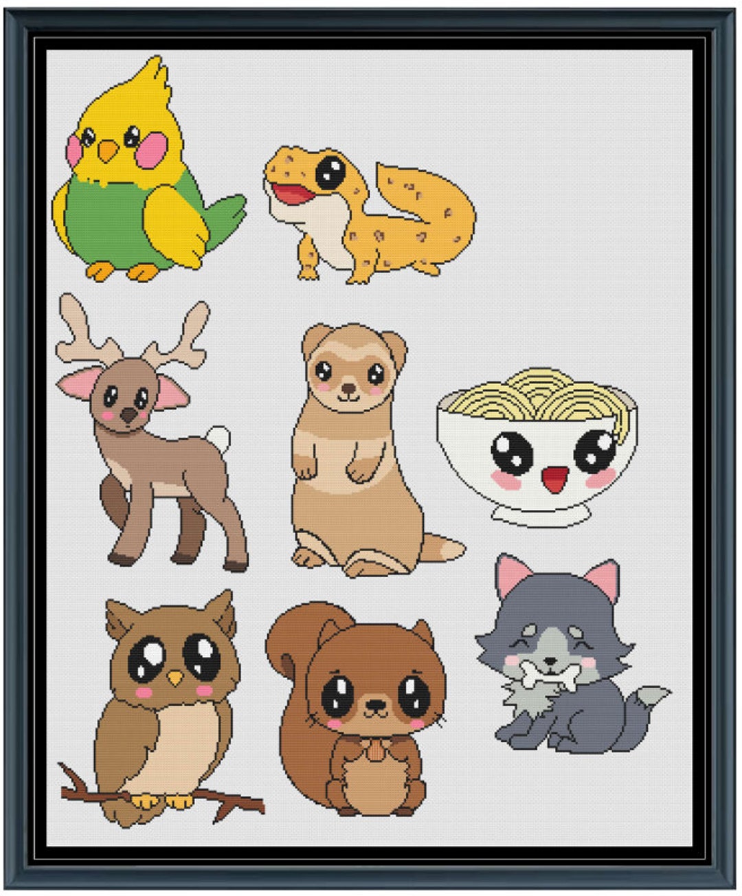 Kawaii Animals Mega Pack - Etsy
