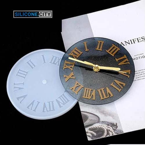 D30 Cm Clock Face Silicone Mold for DIY Resin Epoxy Wall - Etsy