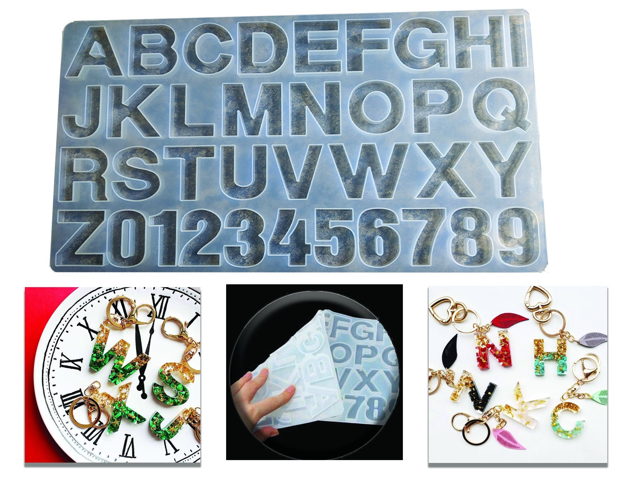 Letter Resin Mold - Etsy