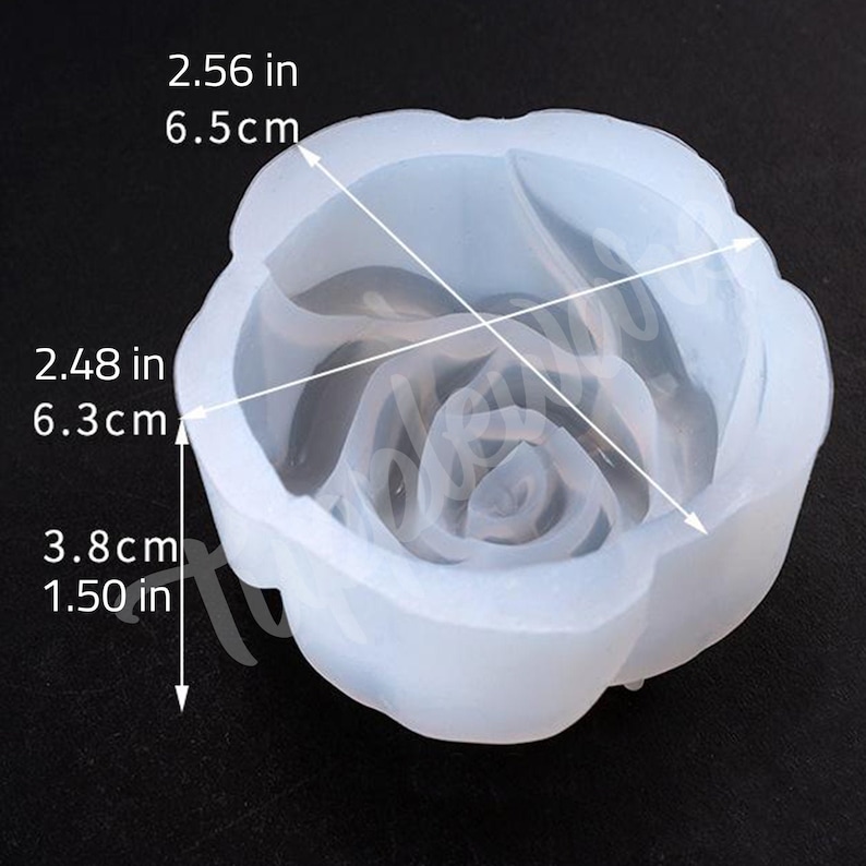 Silicone Rose Mold Silicone Flower Mold Resin Mold | Etsy
