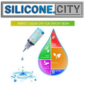 Resin Pigment, 24 Colors to Pick From- Liquid Epoxy Resin Dye Resin ...