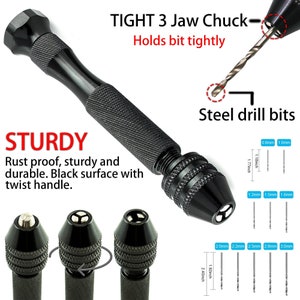 Resin Hand Drill Hobby Hand Drill Craft Hand Drill - Etsy