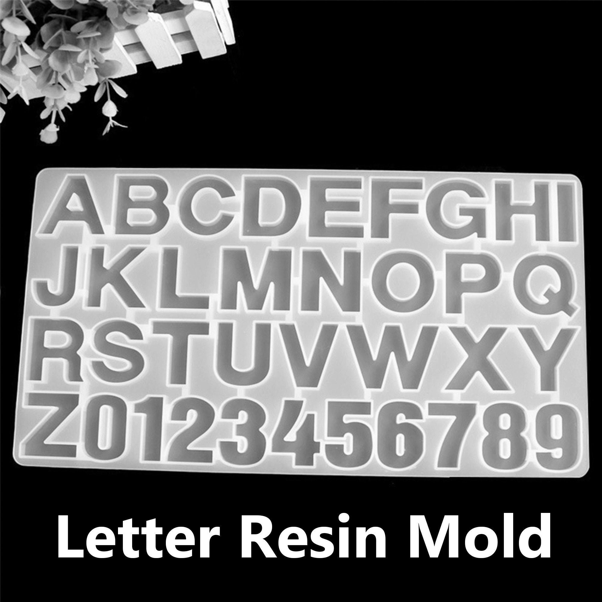 Letter Resin Mold - Etsy