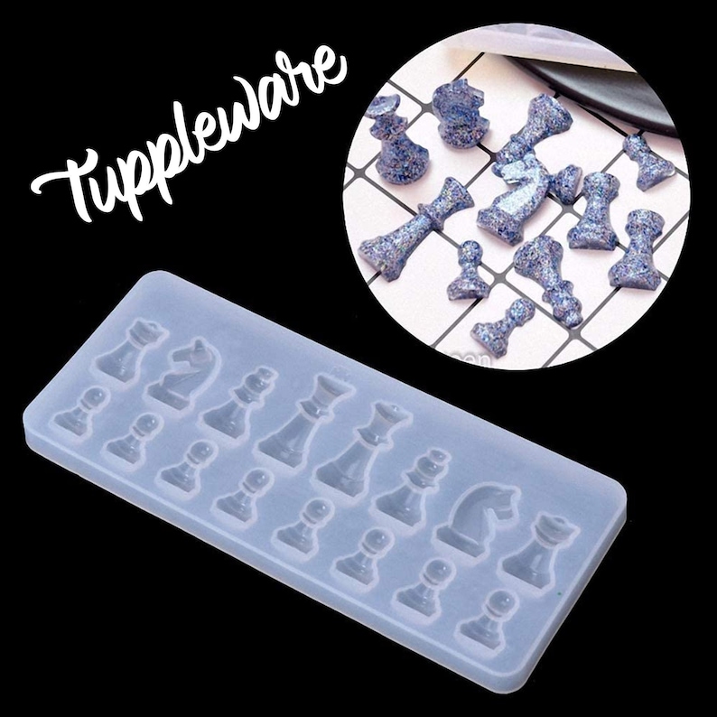 Silicone Chess Molds International Chess Silicone Mold Epoxy - Etsy