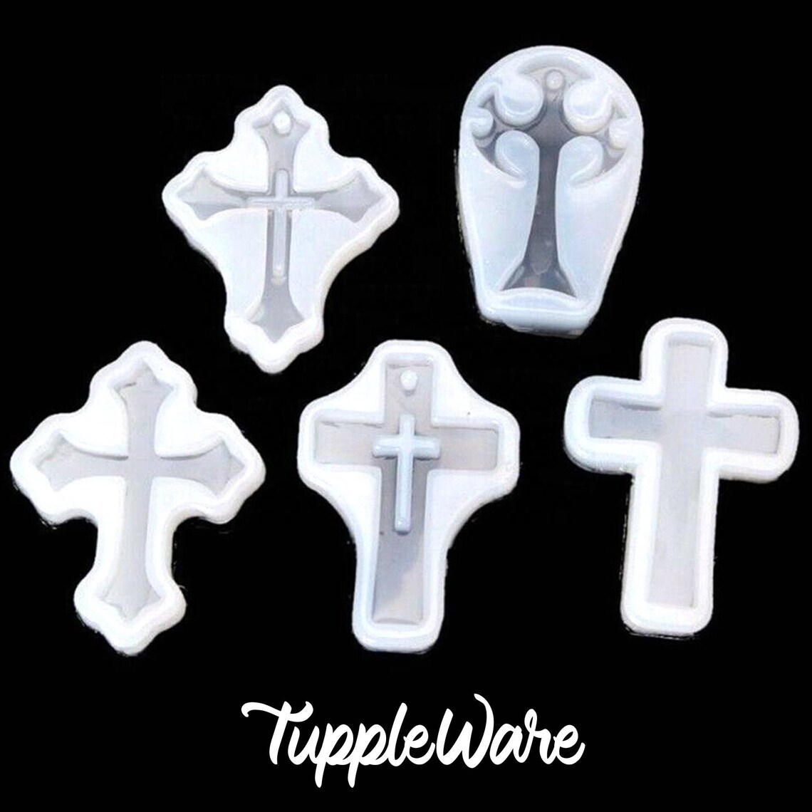Cross Mold - Cross Mold Resin DIY Resin Epoxy Moulds - Cross Candle ...
