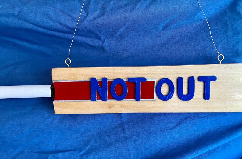 Cricket Bat Door sign | Etsy
