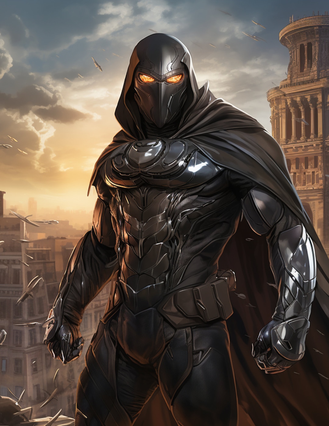 Space Hero - Printable Digital Art Created With AI - Etsy