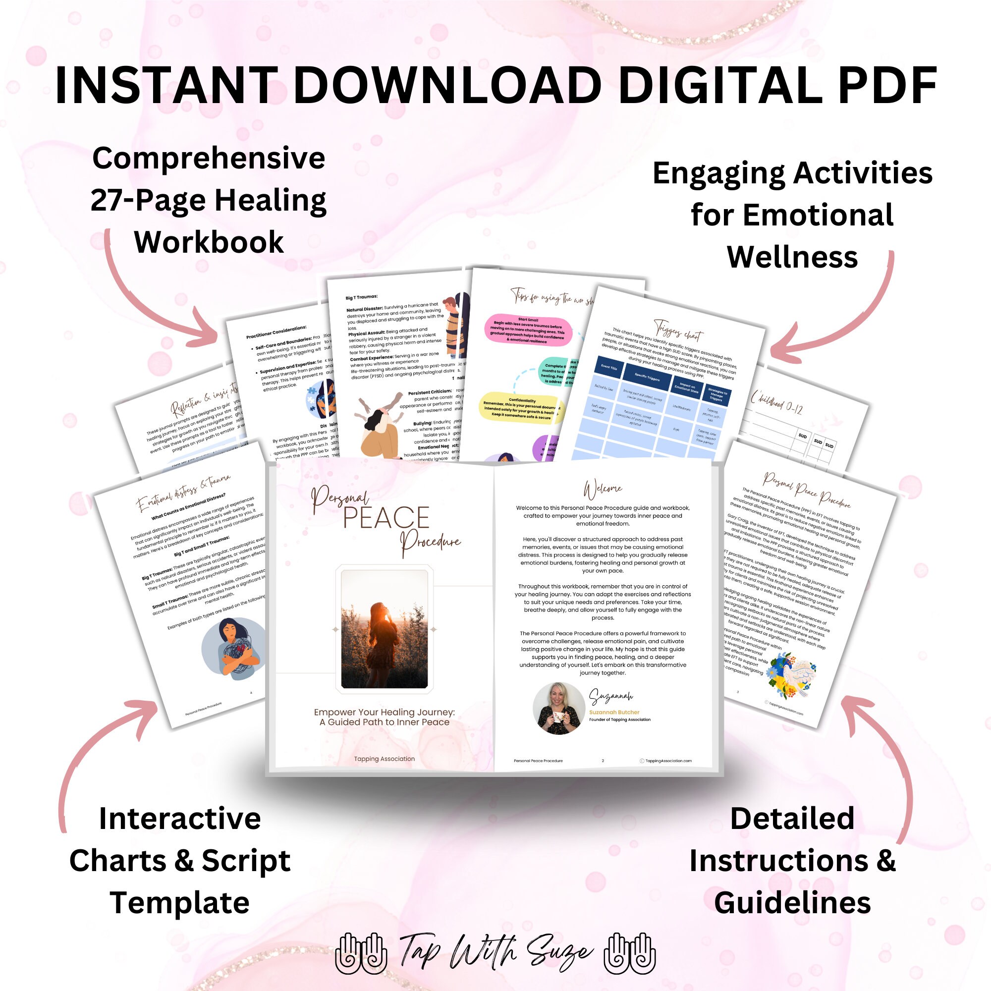 Personal Peace Procedure Guide & Workbook | EFT Tapping Therapy ...