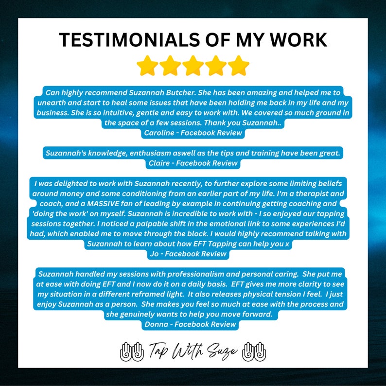 EFT Tapping Script Bundle for Emotions & Mindset 10 Mindful Scripts ...