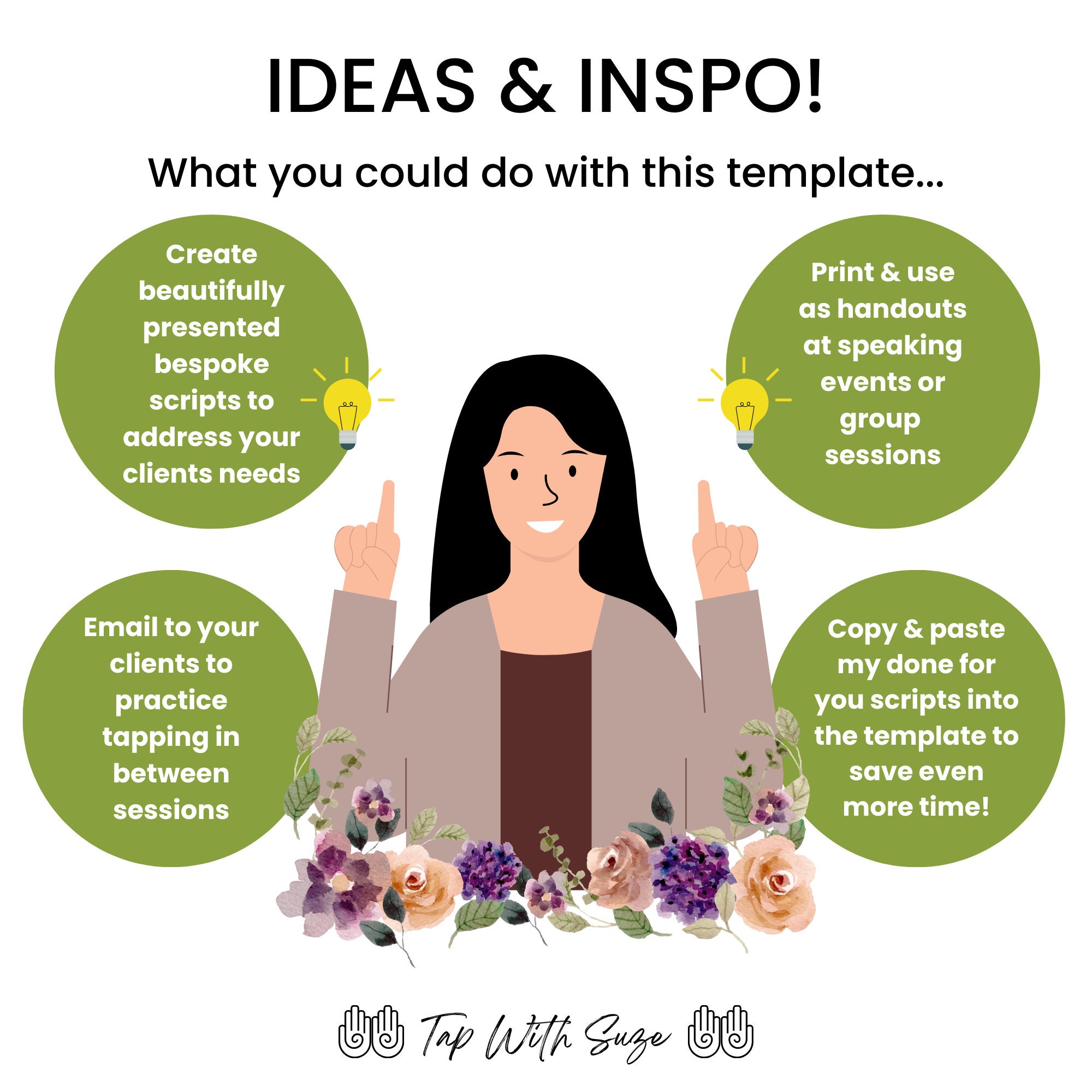 EFT Tapping Practitioner's Toolkit: Engaging Canva Tapping Script ...