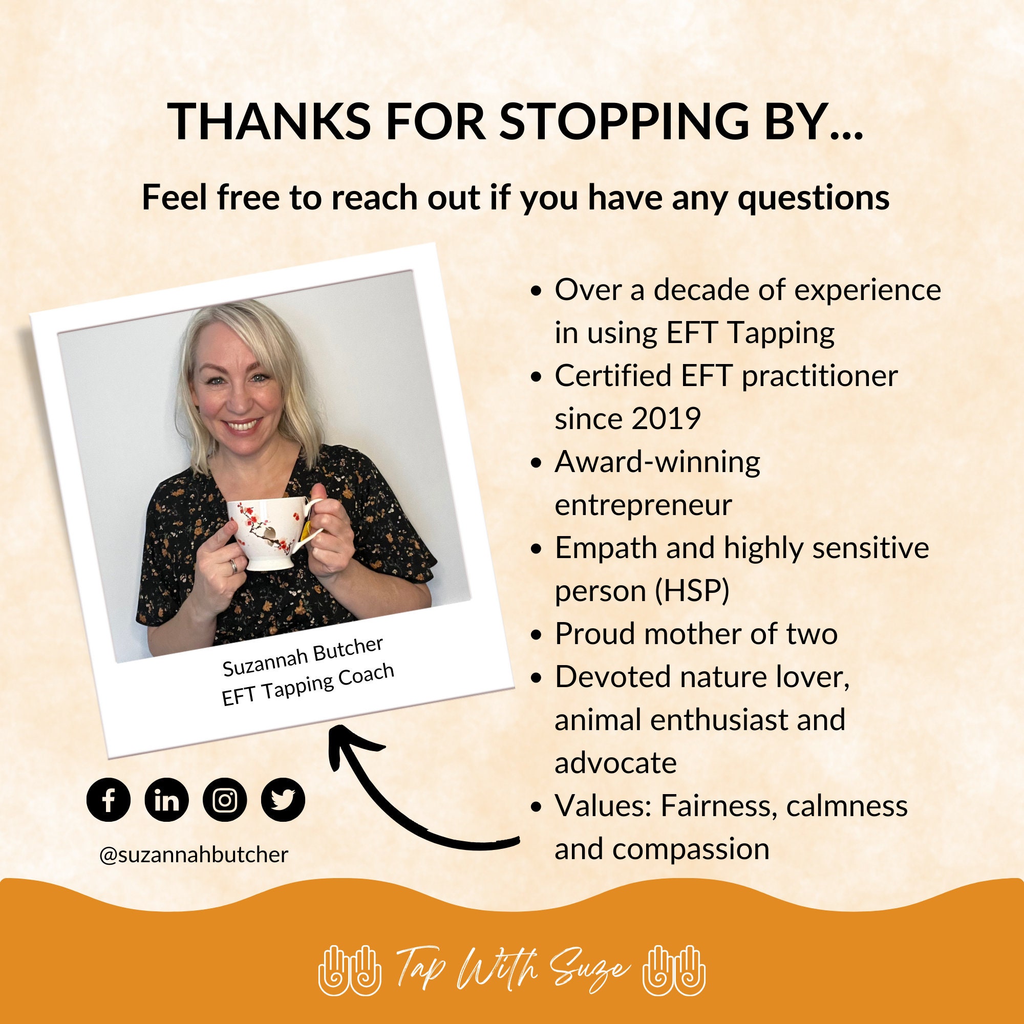 EFT Tapping Points Poster + Guide | Printable Therapy Chart ...