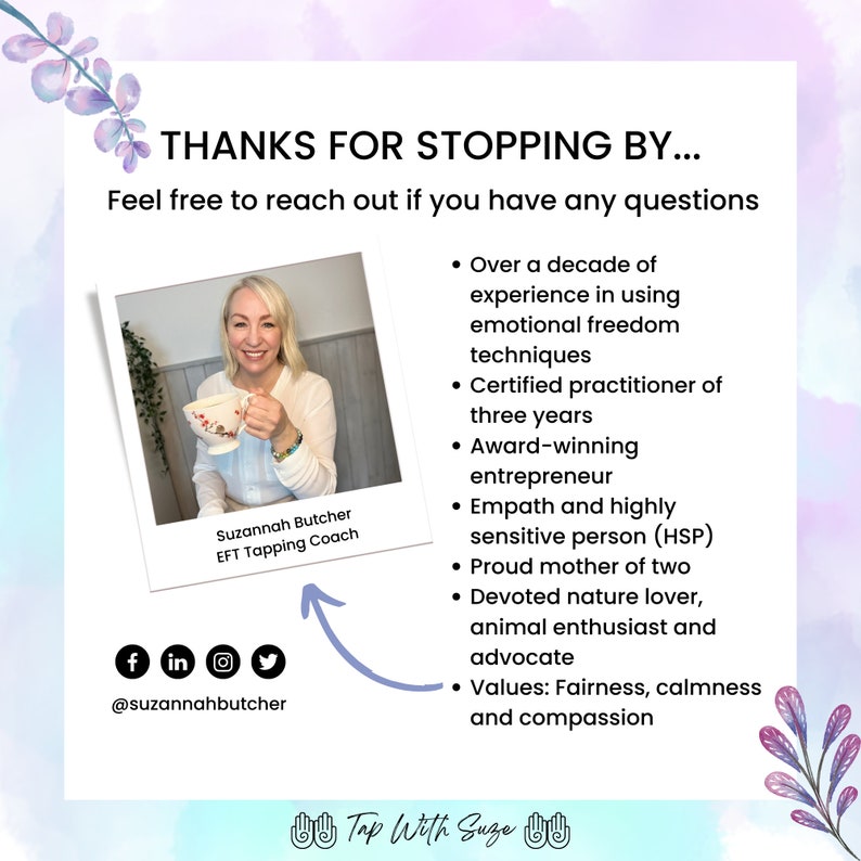 Natural Healing EFT Tapping Therapy Script for Headache Relief Tension ...