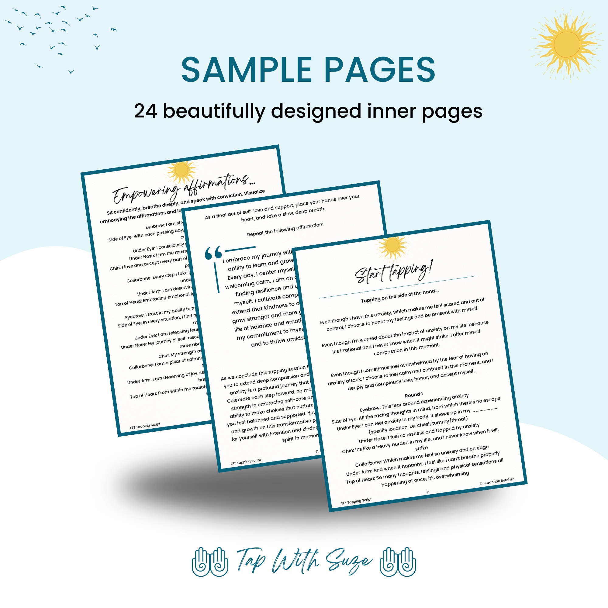 Anxiety Relief - Calm Your Anxiety With EFT Tapping | Anxiety Script ...
