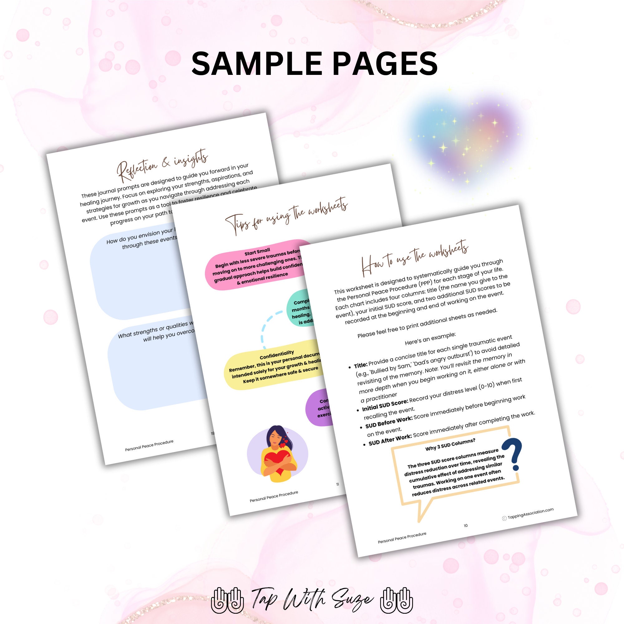 Personal Peace Procedure Guide & Workbook | EFT Tapping Therapy ...