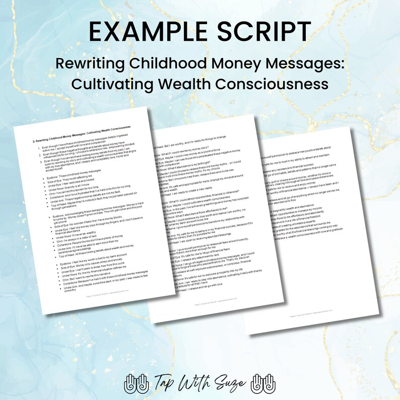 Transform Your Money Mindset: 10 EFT Tapping Scripts With Money ...