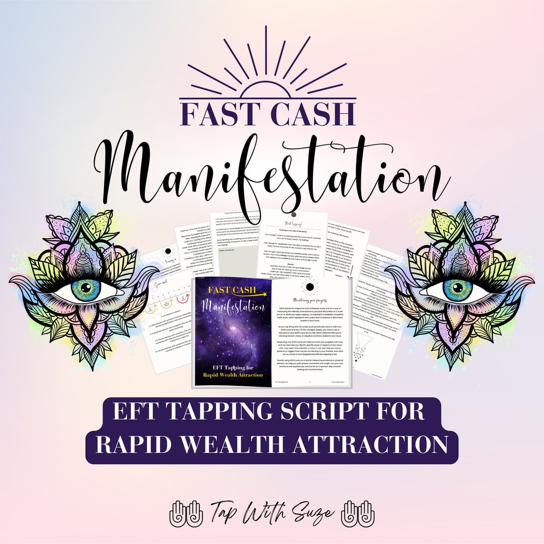 EFT Tapping Script for Fast Cash Manifestation + Wealth Journal ...
