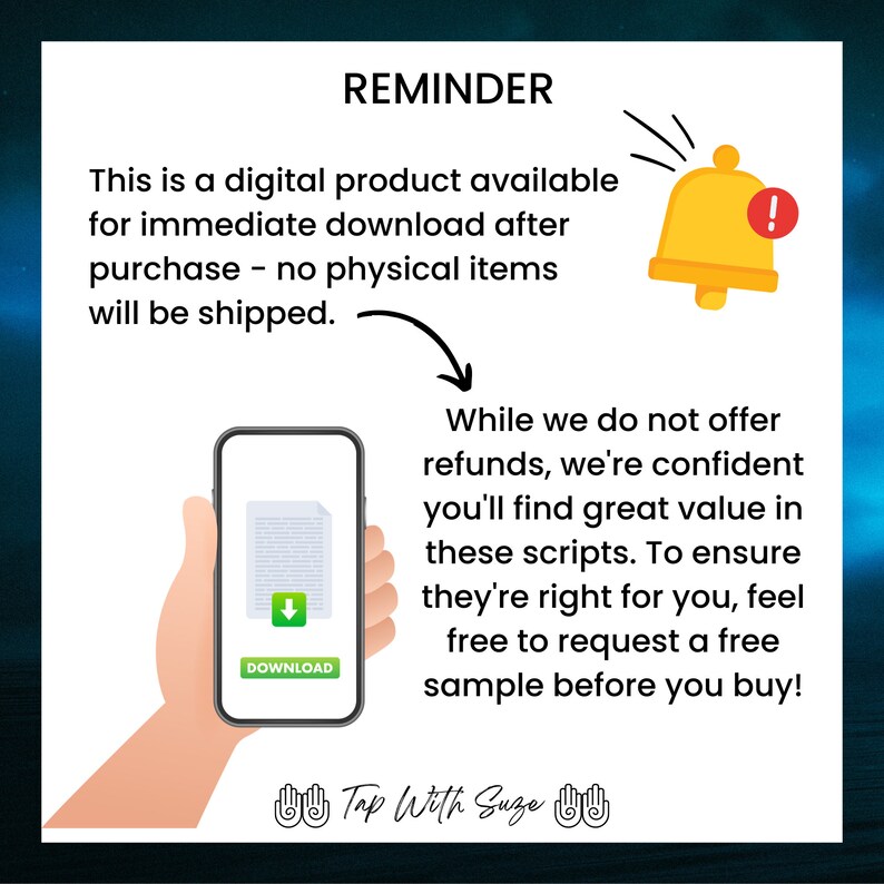 EFT Tapping Script Bundle for Emotions & Mindset | 10 Mindful Scripts ...