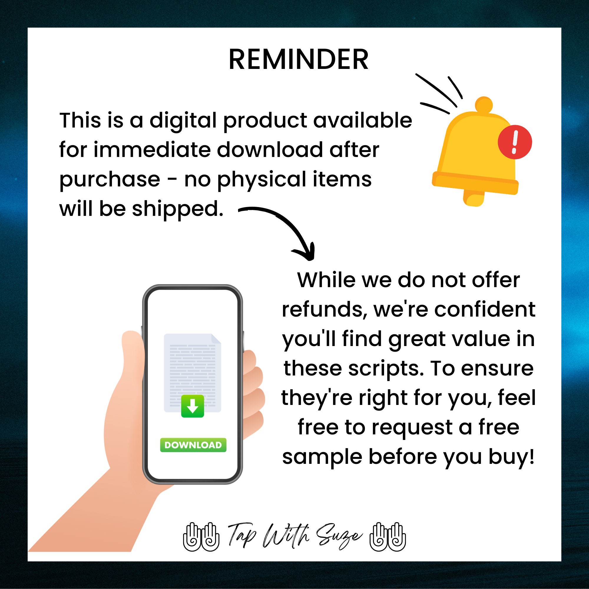 EFT Tapping Script Bundle for Emotions & Mindset | 10 Mindful Scripts | Instant Download ...