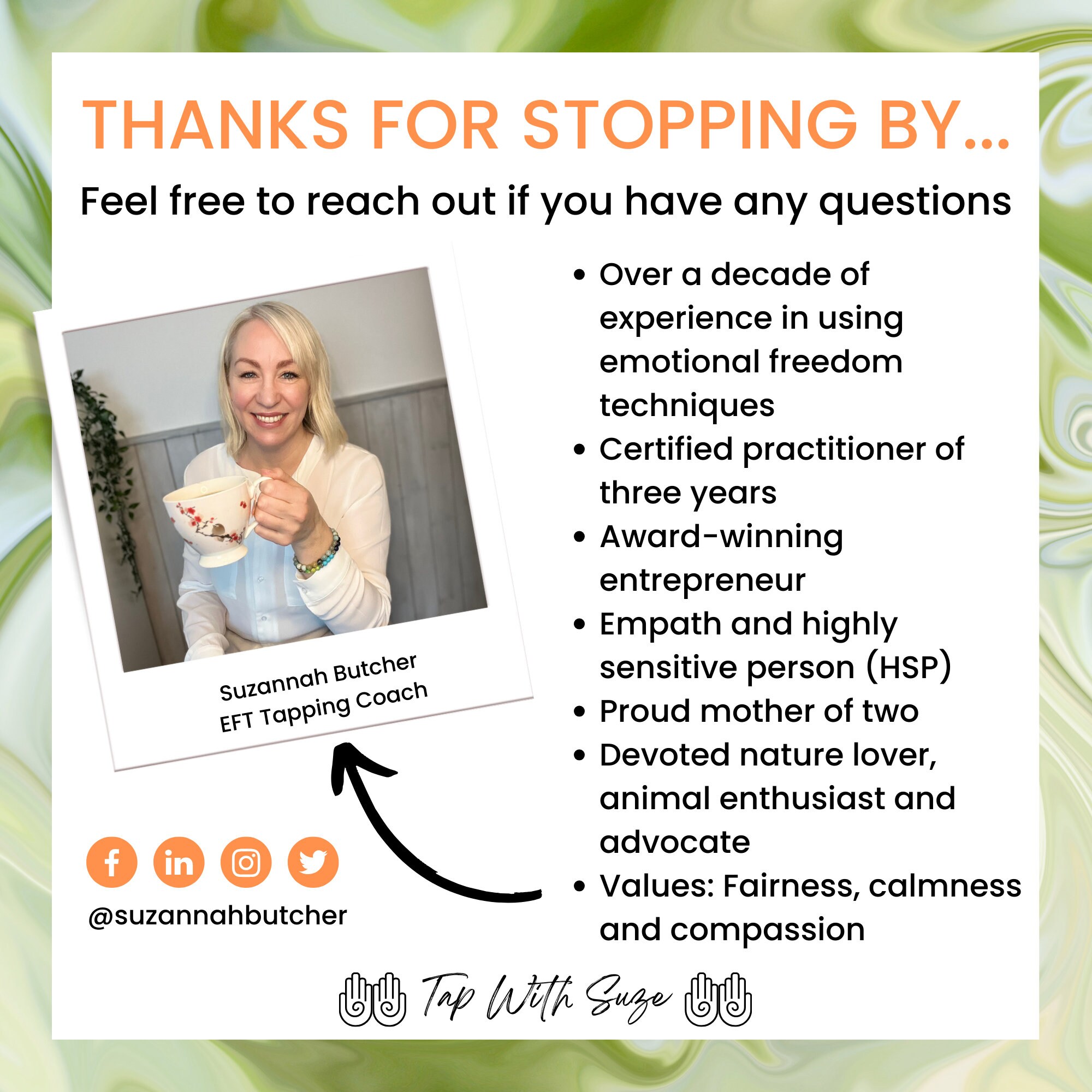 EFT Tapping Practitioner's Toolkit: Engaging Canva Tapping Script ...