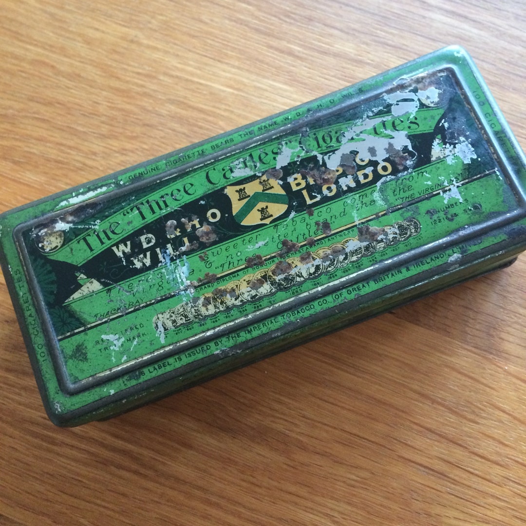 Vintage W.D. & H.O. Wills 'the Three Castles' Cigarettes 50 Tin bristol ...