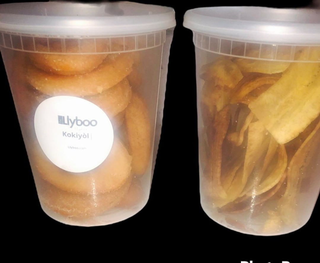 Two 16 Oz of Kokiyol Jar and One 16 Oz of Plantain Chip - Etsy