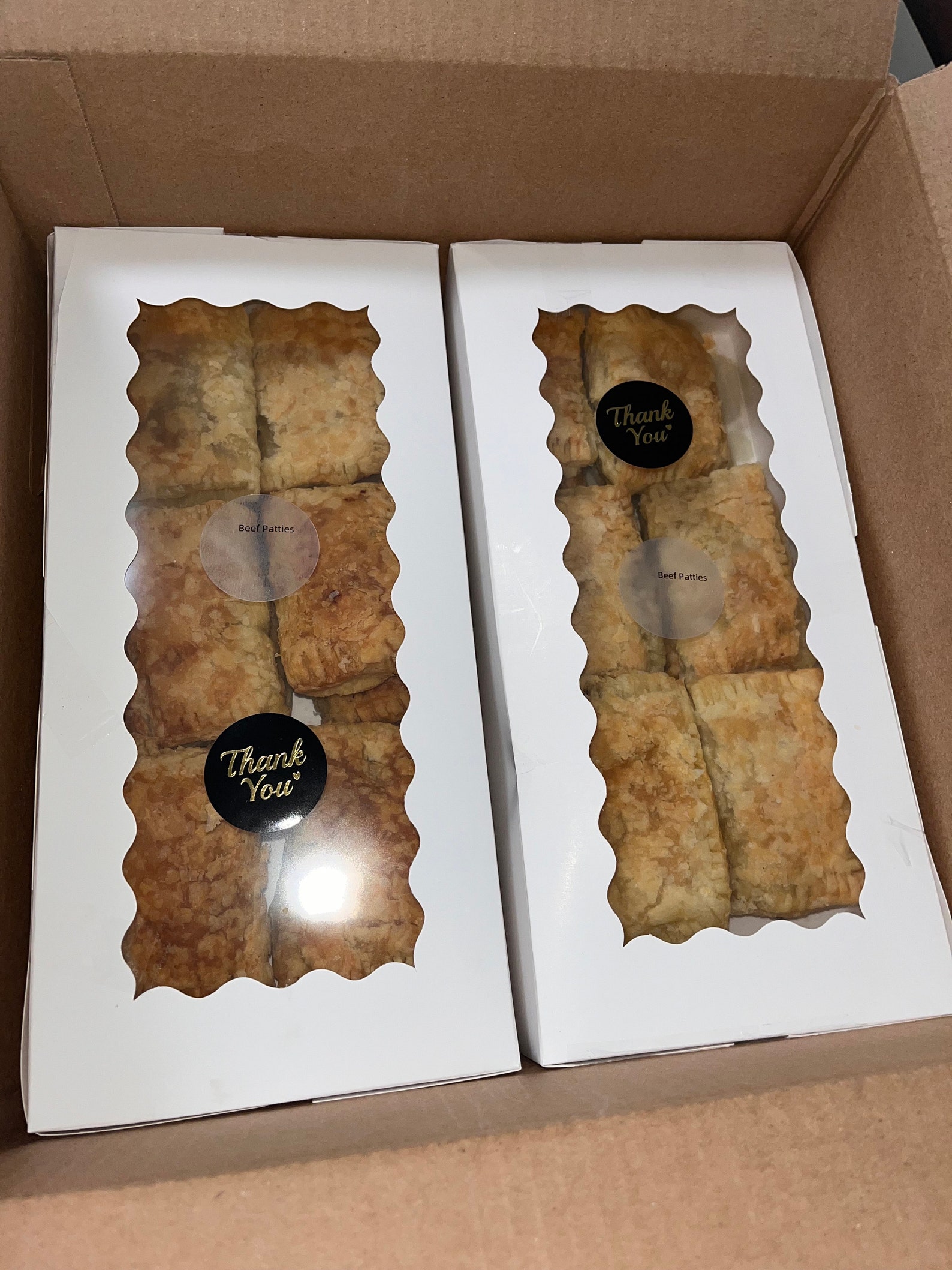 Dozen Haitian Puff Pastry Patties Chicken Fillings - Etsy