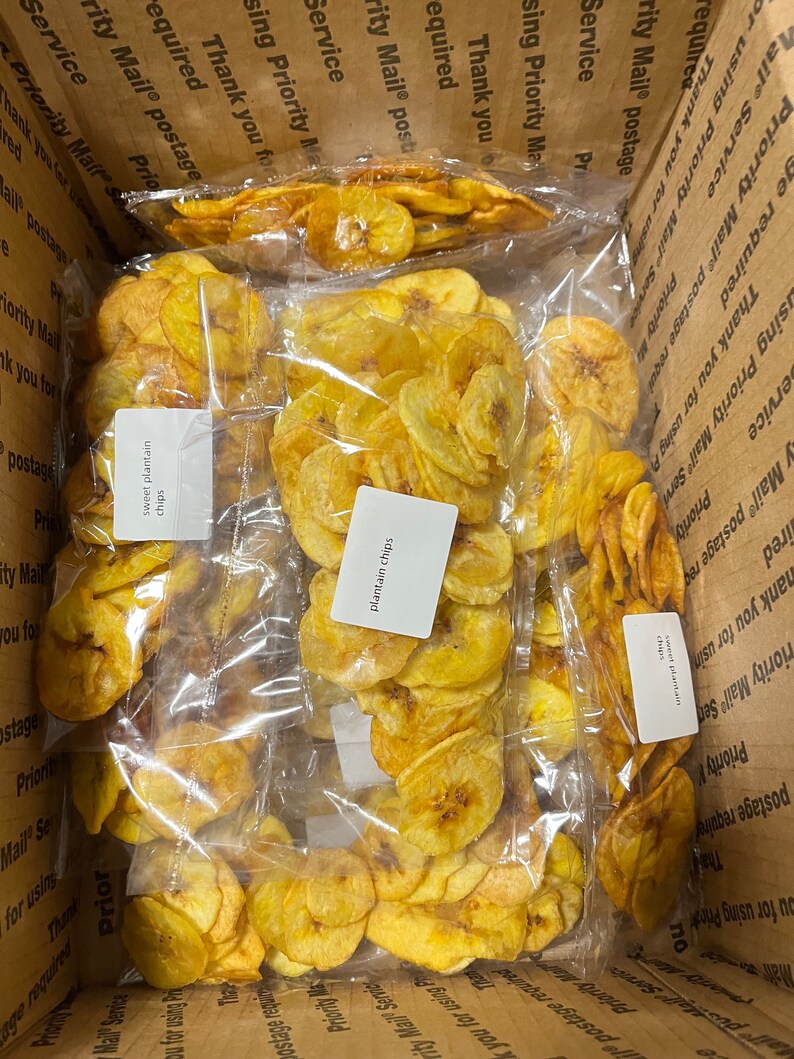 Plantain Chips One Dozen - Etsy