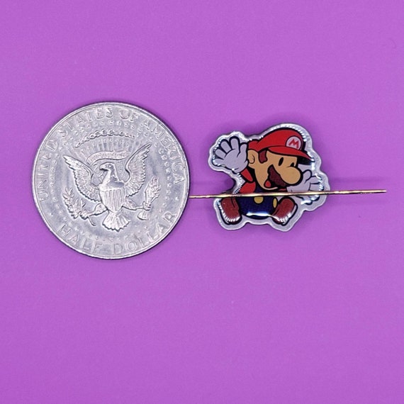 Craft Supplies & Tools Sewing & Fiber Mario and Peach Needle Minders ...