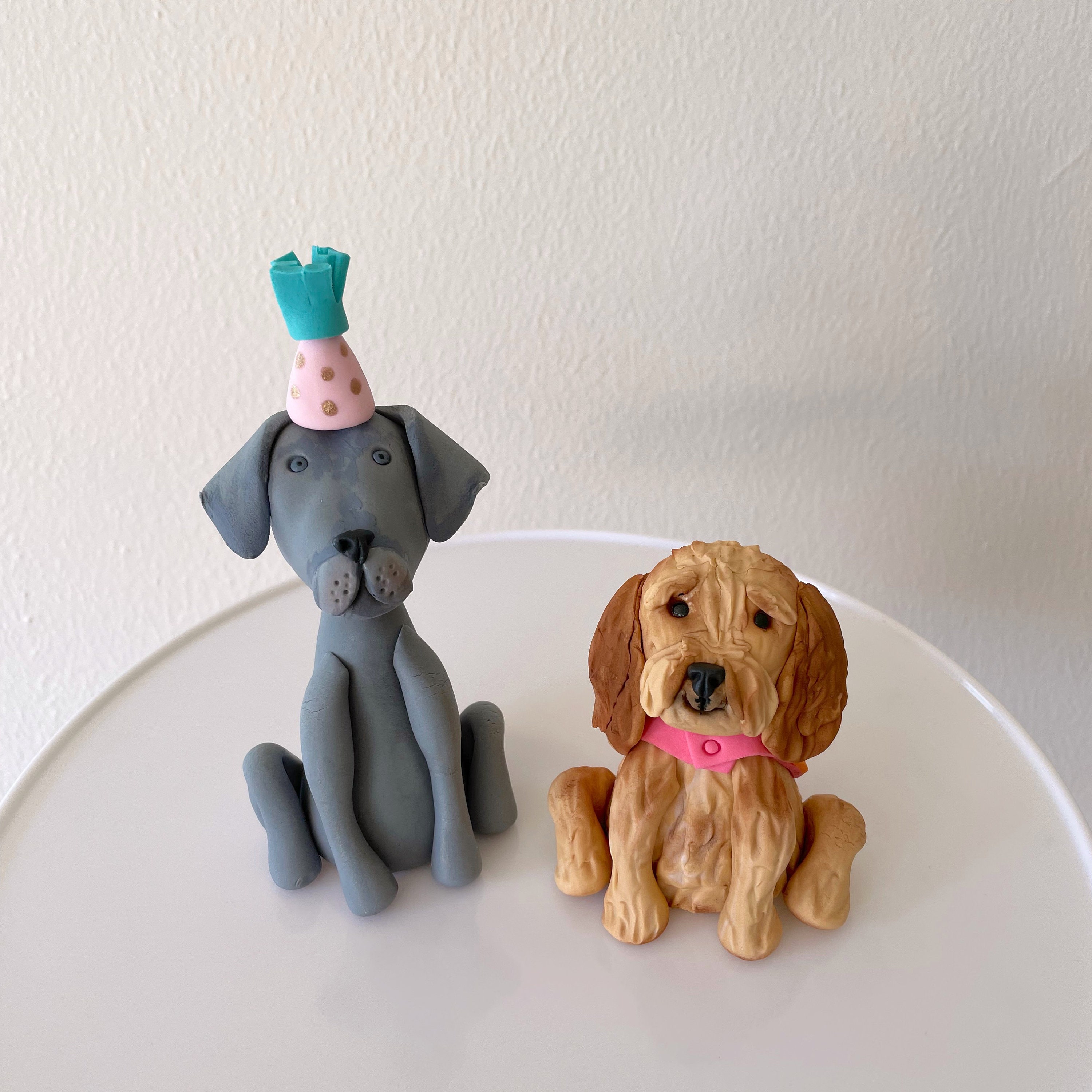 Custom Dog Fondant Cake Topper - Etsy