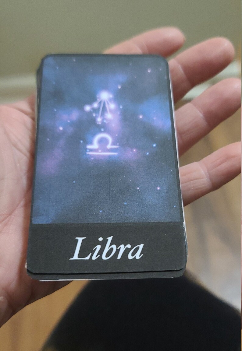 Printable Mini Oracle Cards Zodiacs - Etsy