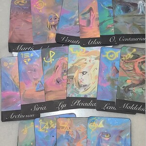 Printable Starseed Oracle Deck - Etsy