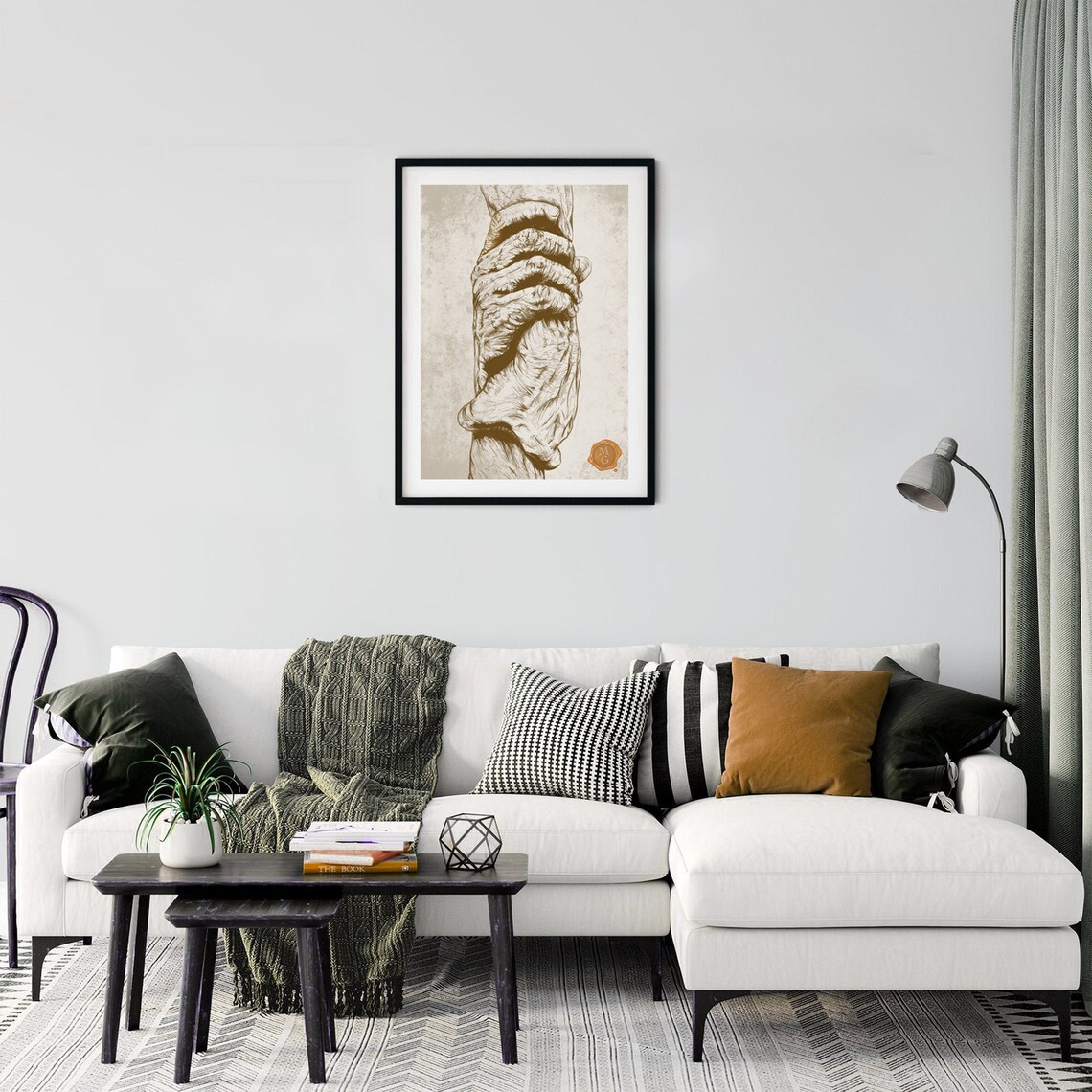 Embracing Hands Fine Line Drawing Printable DIGITAL DOWNLOAD - Etsy UK