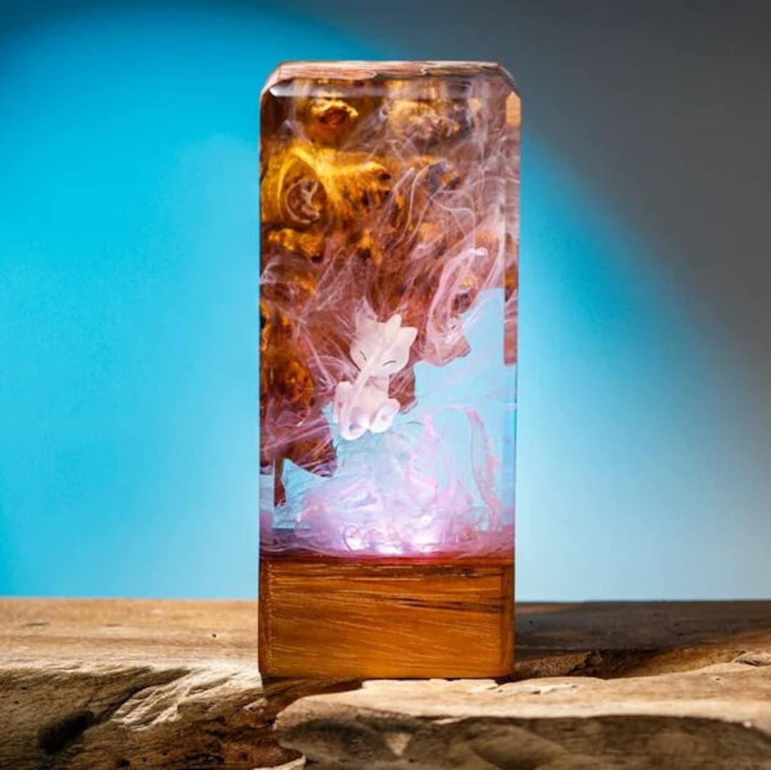 Poke.mon Epoxy Lamp, Pokemon Night Light, Resin Lamp, Resin Night Light ...