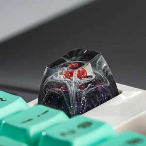 Planet Keycap With Planets & Orbits. Keycaps for Mechanical Keys, Resin ...