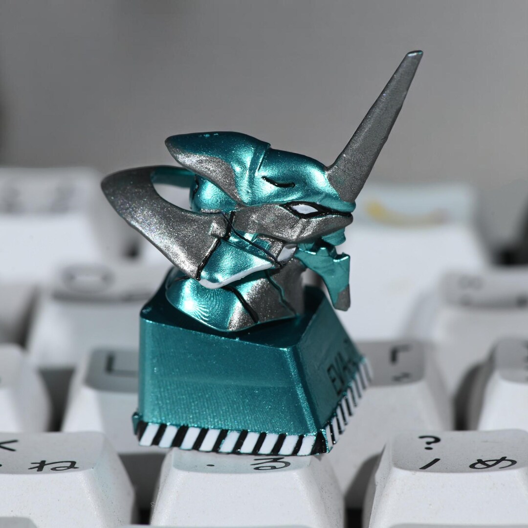 Evangelion Artisan Keycap, Keycap Set, Resin Keycap, EVA Resin Keycap ...