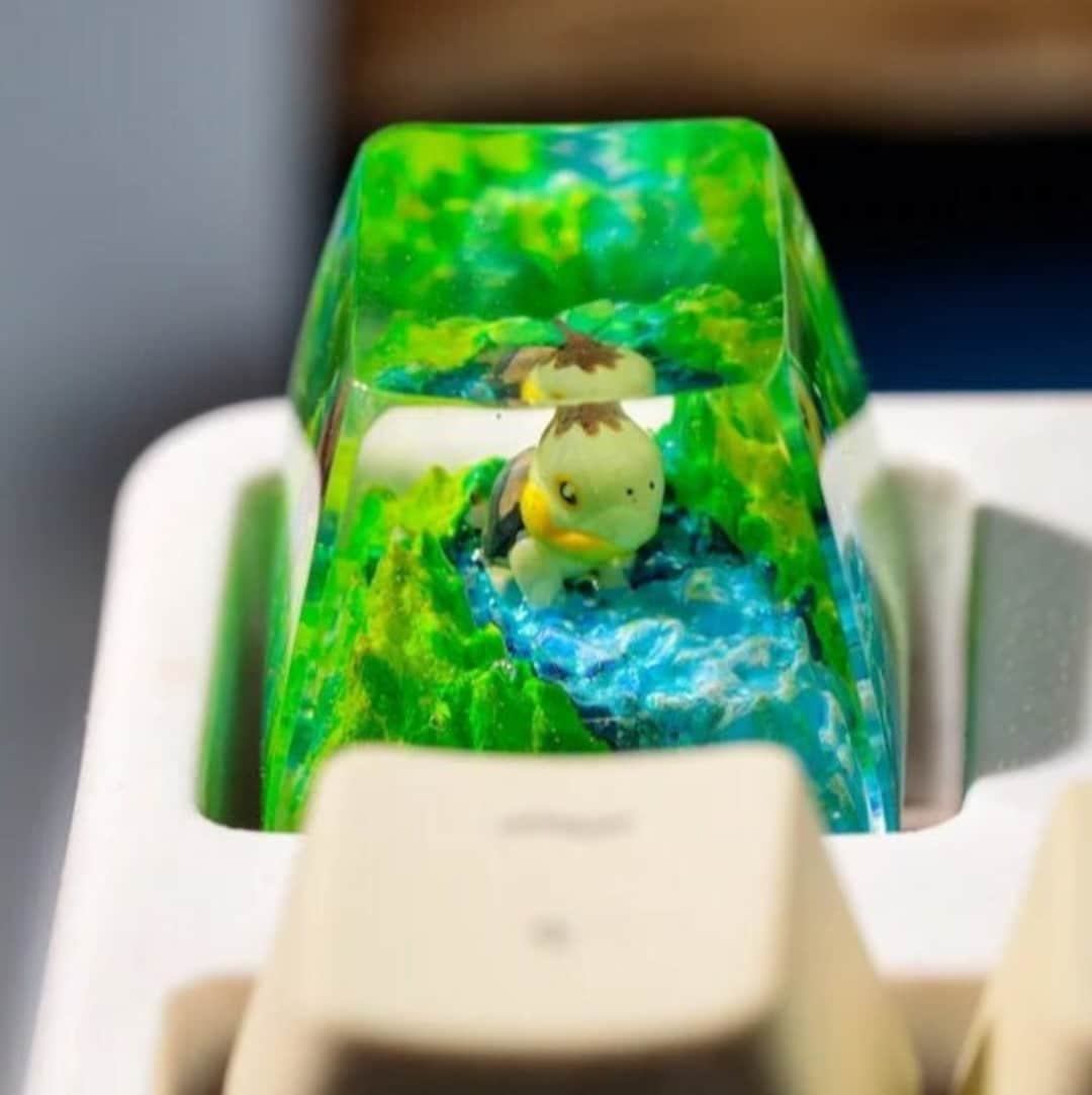 Keycap Pokemon, Artisan Keycap, Keycap, Resin Keycap, Pokemon Keycap ...