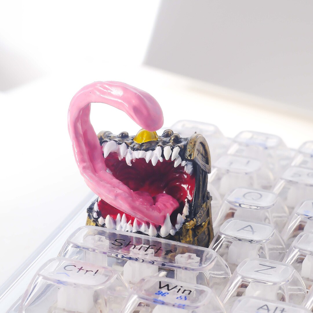 Keycaps Halloween Ghost Box, Halloween Keycaps Decor, Custom Artisan ...