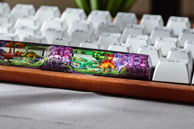 Dinosaur Artisankeycaps, Custom Keycap, Animals in the Forest, ESC ...