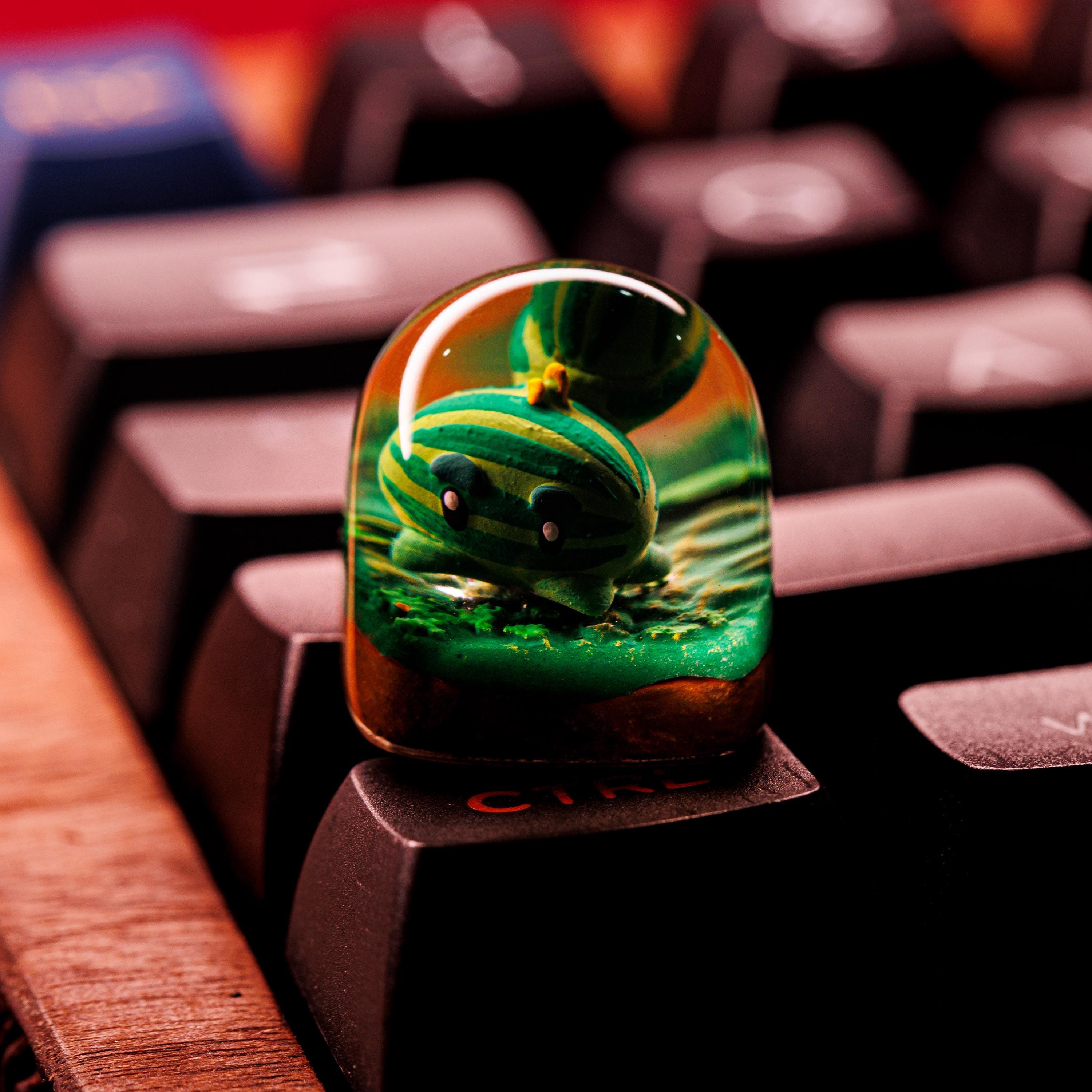 PLANTS ZOMBIES Artisan Keycap, Custom Resin Keycap Gift for Him and ...